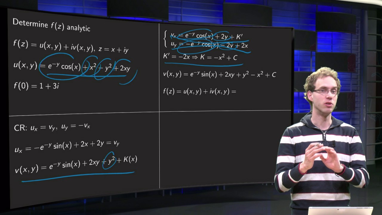 The harmonic conjugate - example - YouTube