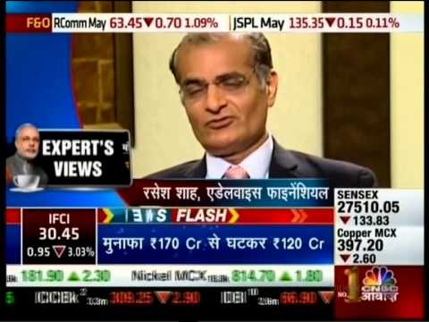 Mr. Rashesh Shah - Chairman & CEO - Edelweiss Capital Limited - CNBC ...