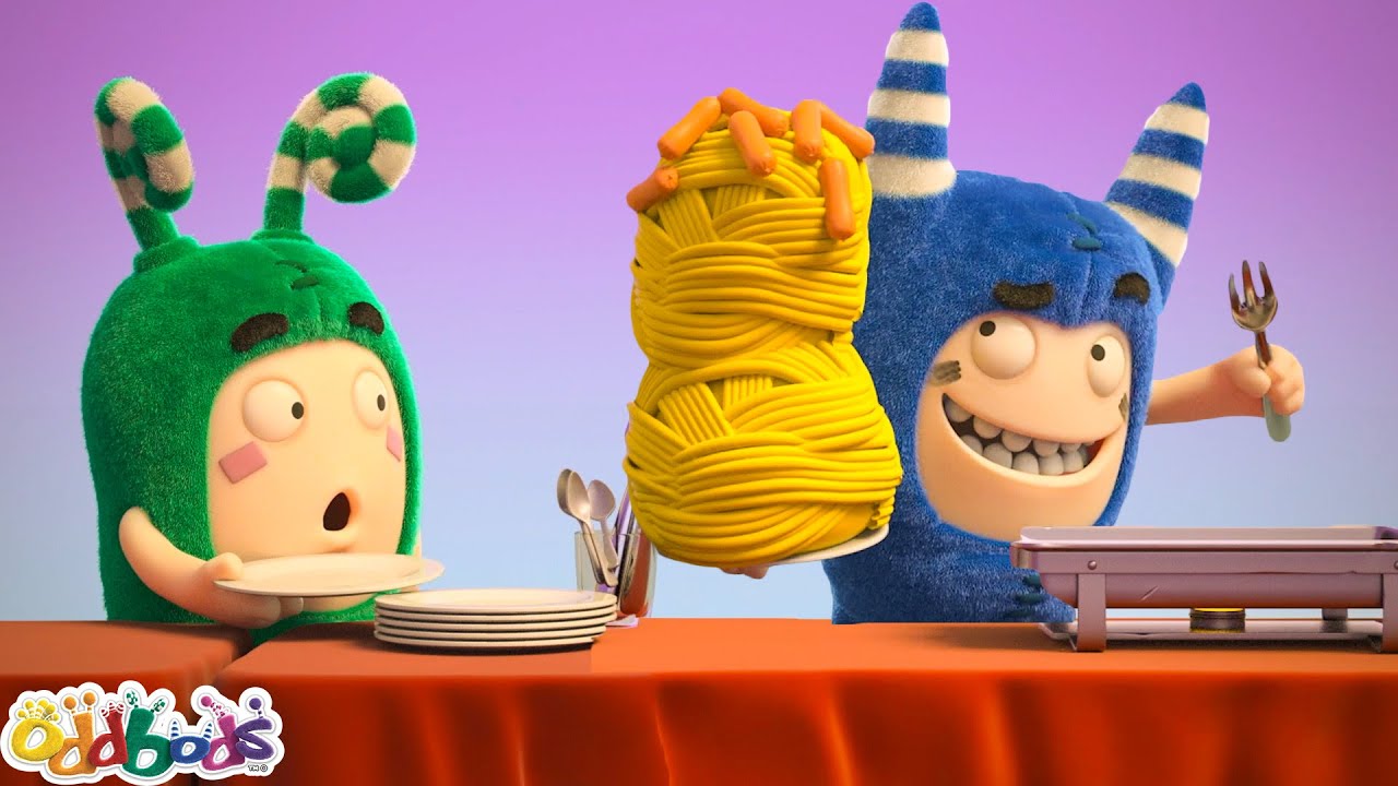 Can You Save Some For Me | Oddbods - Food Adventures | Cartoons for ...