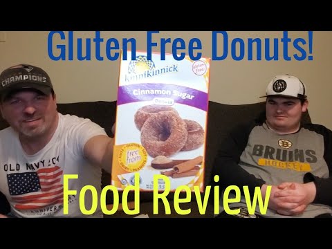 Food Review KinniKinnick Gluten Free Donuts!! - YouTube