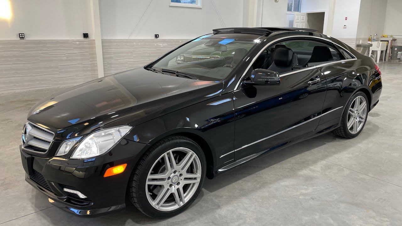 2010 Mercedes-Benz E550 Coupe - YouTube