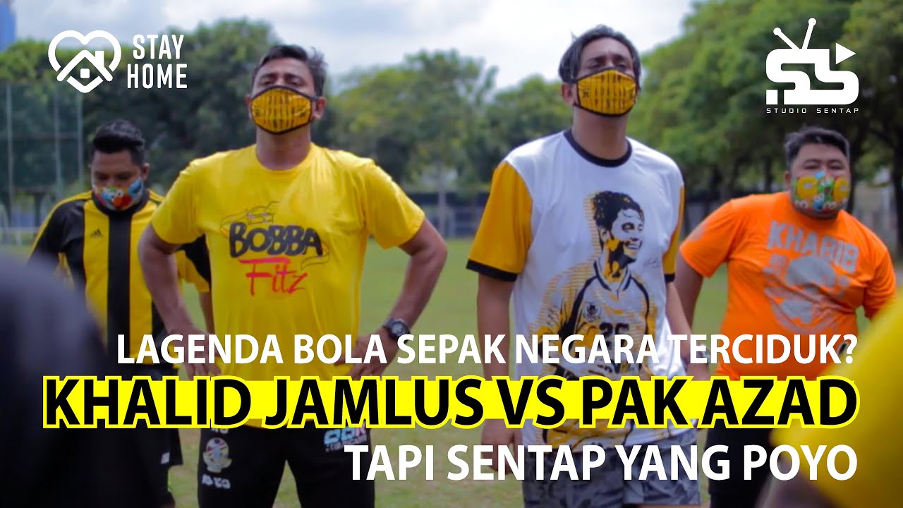 Khalid Jamlus vs Pak Azad Tapi Sentap Yang Poyo - YouTube