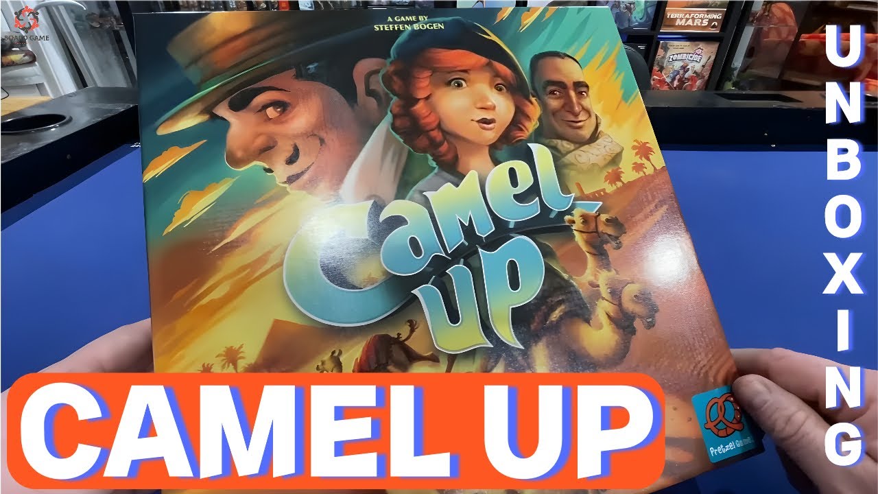 Camel Up: 2nd Edition | Unboxing | Board Game Fellowship - YouTube
