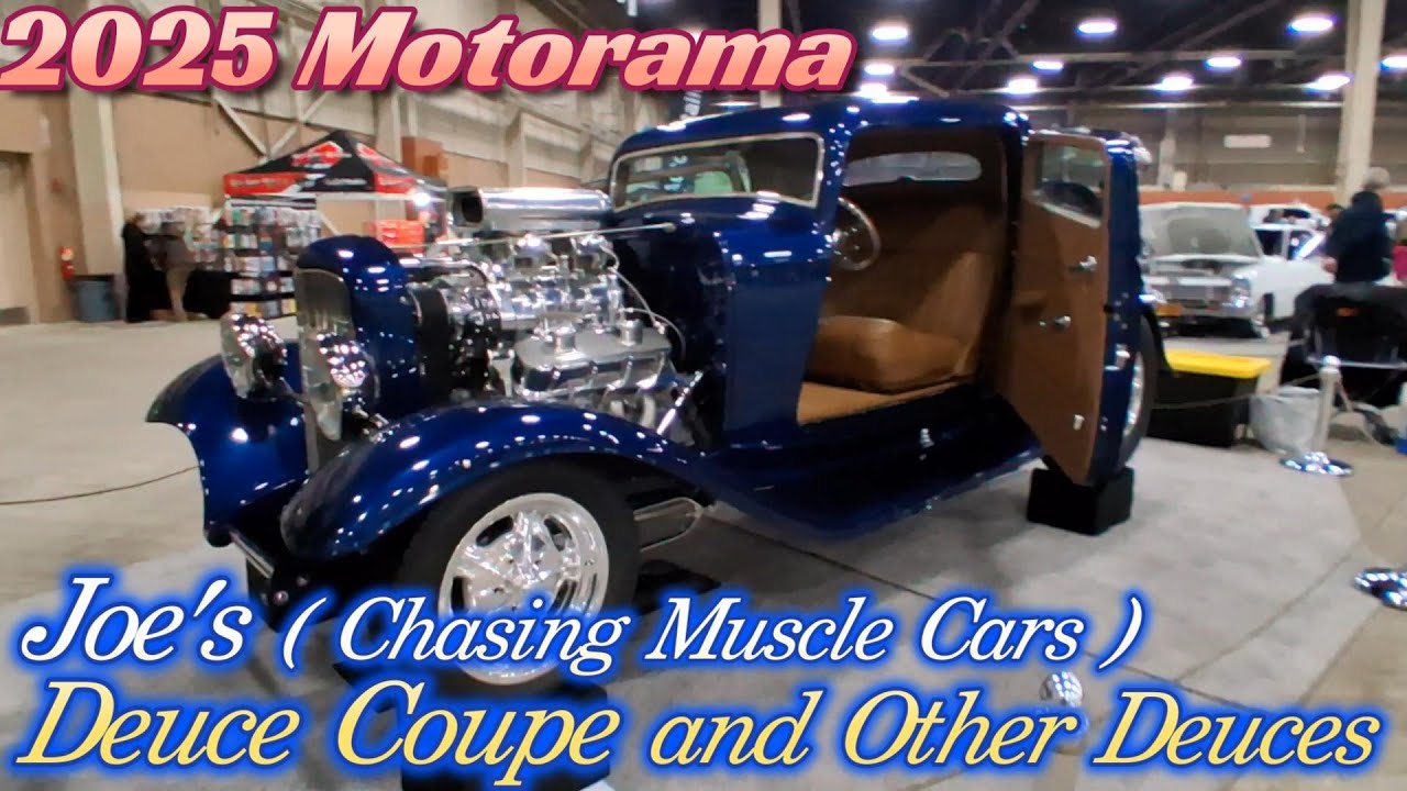 Joe's Deuce Coupe and Other Deuces 2025 Motorama #deucecoupe # ...
