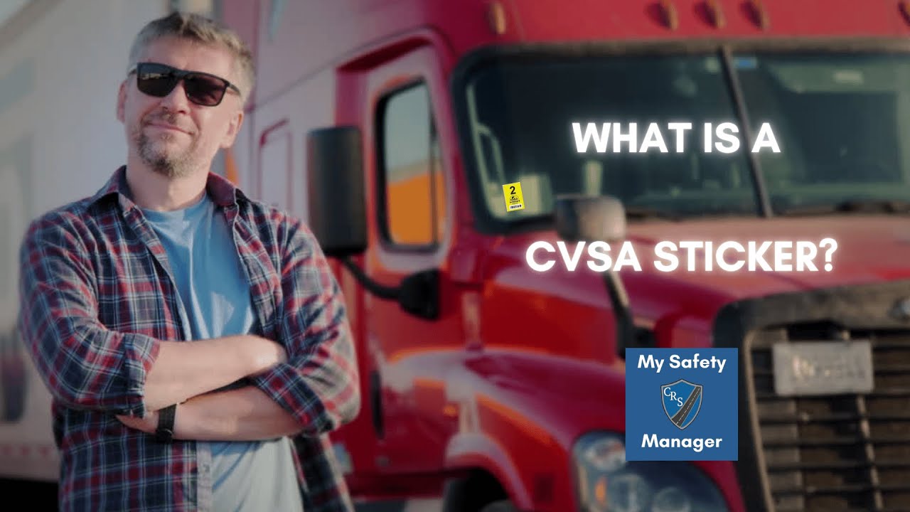 What is a CVSA Sticker? - YouTube