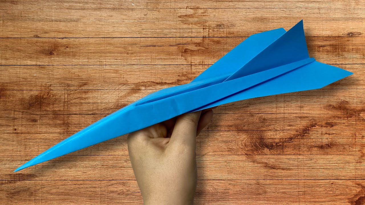 Paper Concorde: ¡Una maravilla de papel que vuela largas distancias a ...
