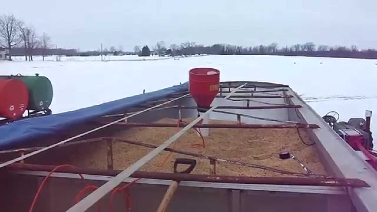 Grain Dryers for our grain hopper - YouTube