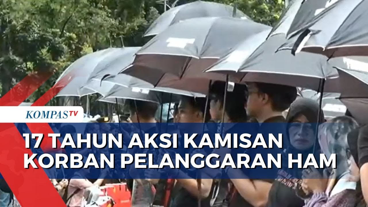 Aksi Kamisan Korban Pelanggaran HAM Kembali Digelar di Depan Istana ...