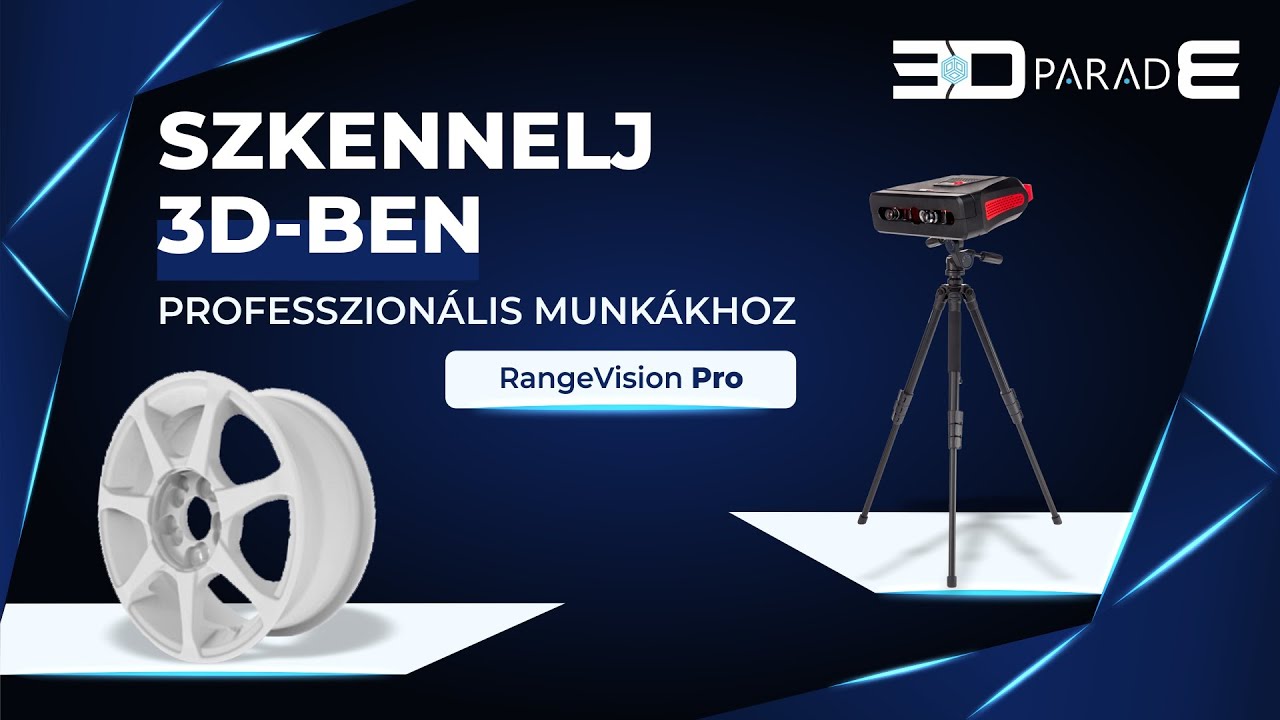 Szkennelj 3D-ben! | RangeVision Pro - YouTube