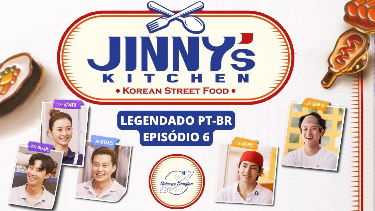 [LEGENDADO PT-BR] Taehyung no Jinny's Kitchen EP. 06 - YouTube