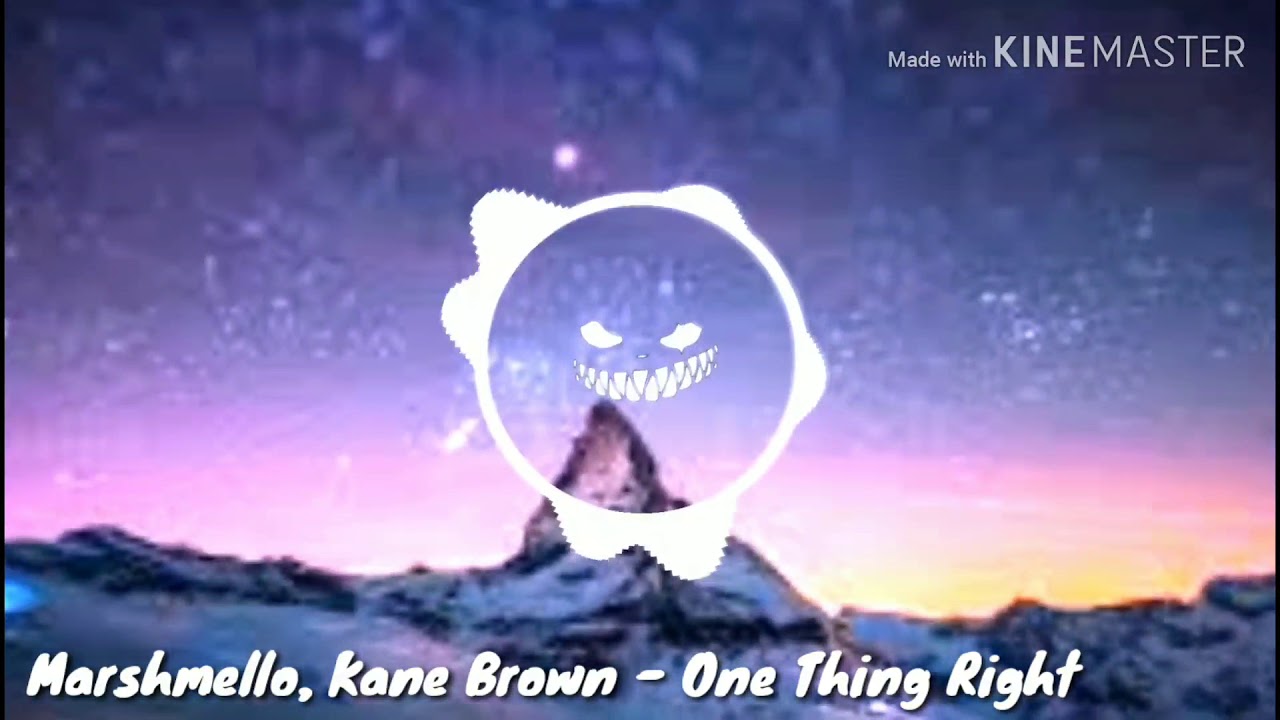 Marshmallow, Kane Brown - One Thing right - YouTube