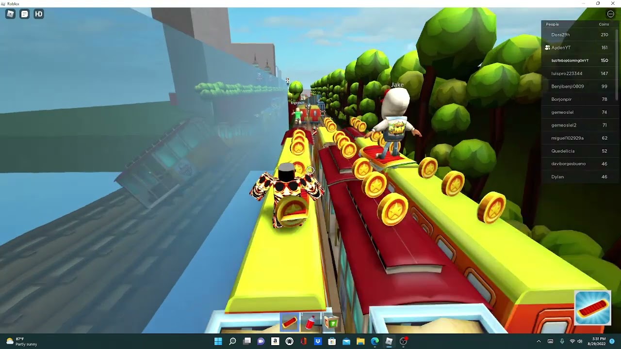 Roblox subway surfers 1:27 - YouTube
