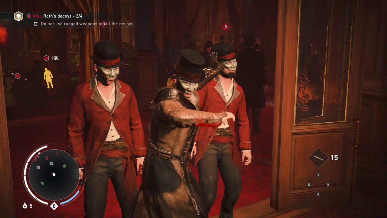Assassin Creed Syndicate : Maxwell Roth The Joker - YouTube