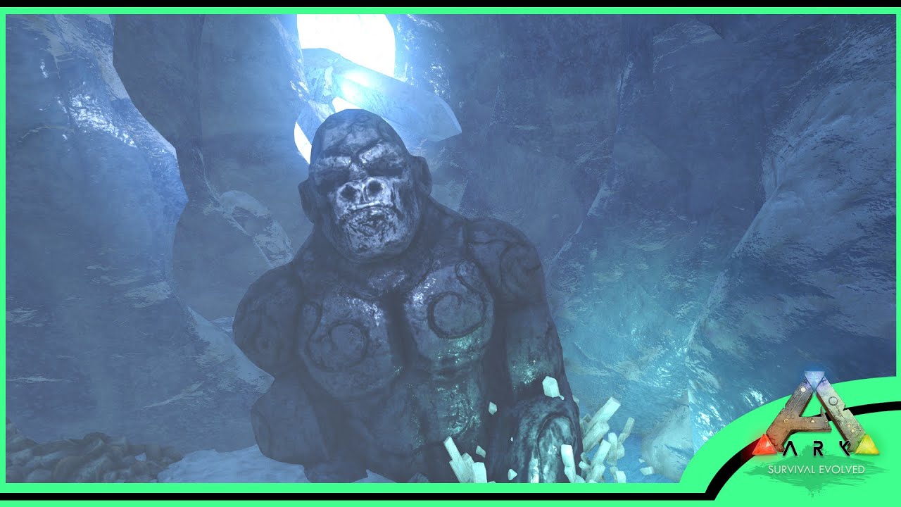 I Almost Did not Make It Back From The Ice Cave - Ark Survival Evolved ...