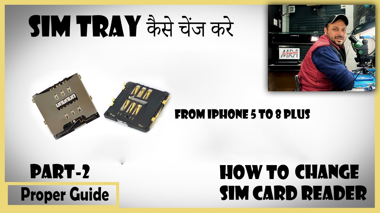 How to install sim card Slot | install sim tray | how to install sim ...