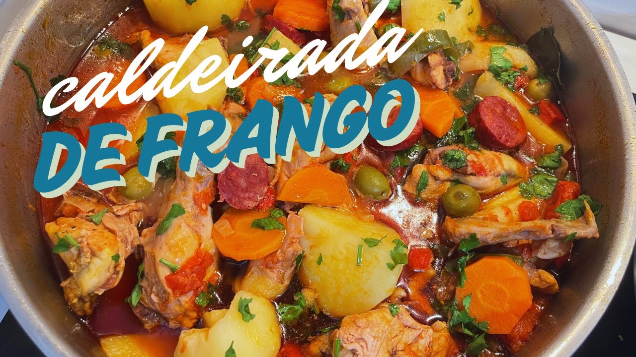 Caldeirada de frango em 12 minutos - YouTube