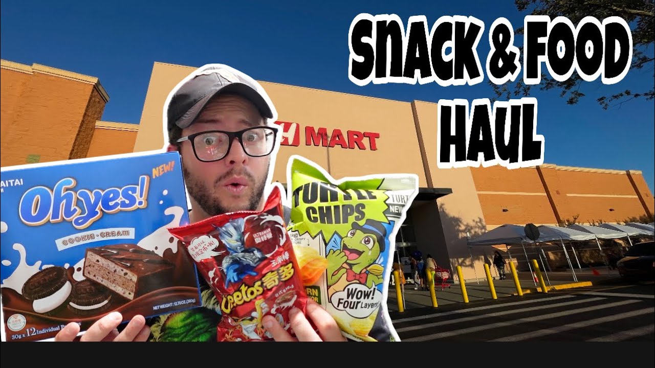 Trying H Mart Snacks! - YouTube