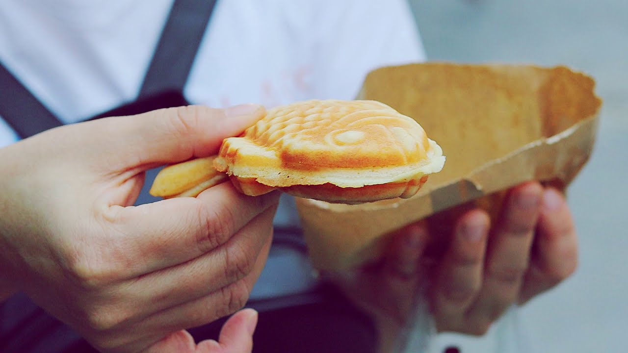 Amazing Fish bread, Bungeoppang : Fish shaped pastry 鯛焼き#Fishbread # ...