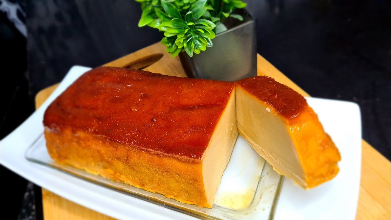 ‼️FLAN DE PAN DURO FÁCIL Y RAPIDO SIN HORNO - YouTube