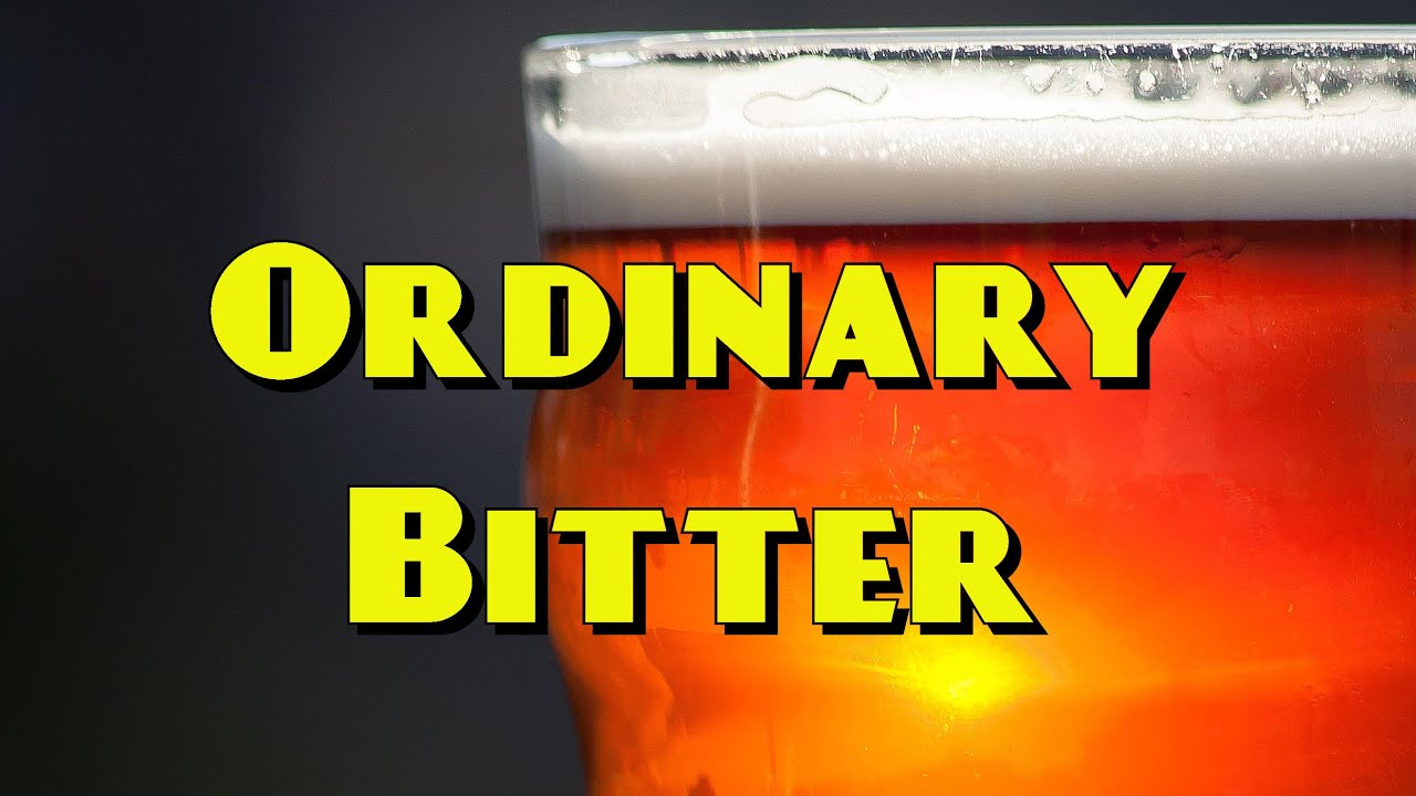 Award Winning Ordinary Bitter All-Grain Recipe - YouTube
