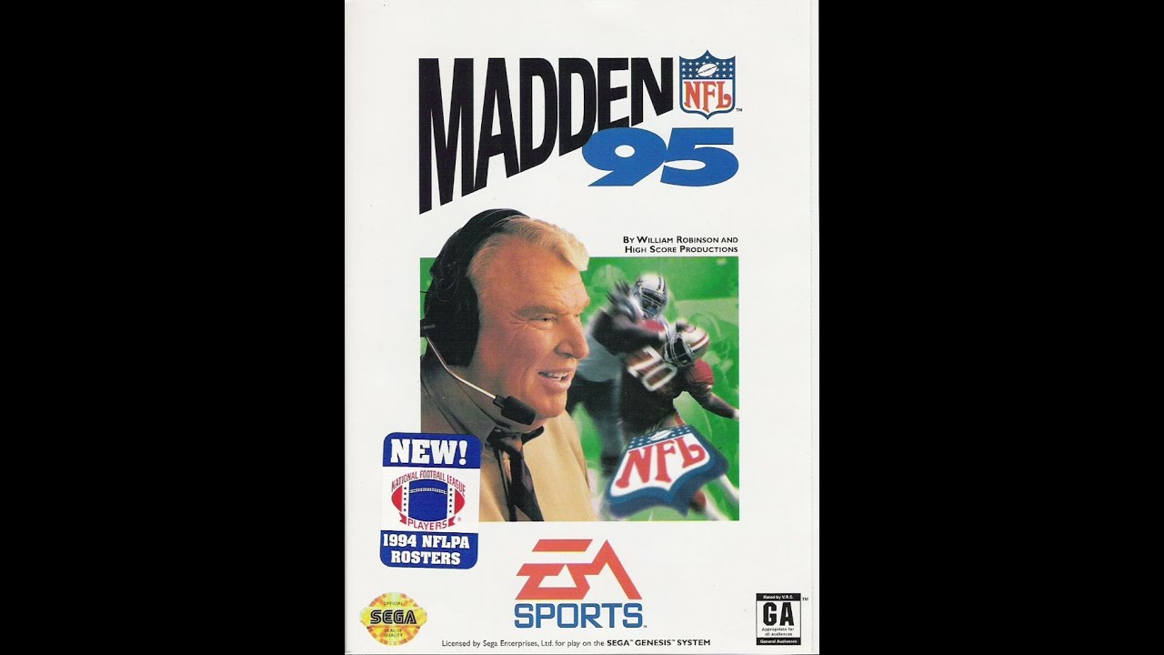 Madden NFL '95 (GEN/MD) (1994) - YouTube