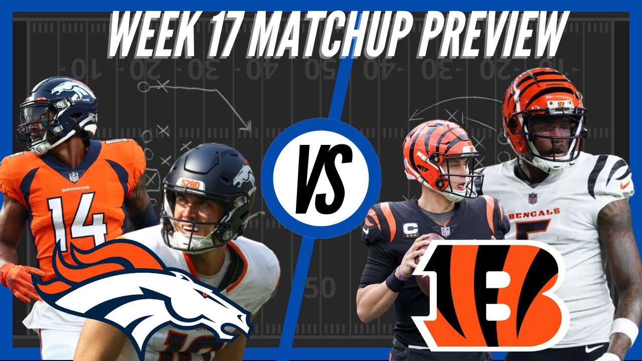Denver Broncos Vs Cincinnati Bengals Next Game Date And Time Schedule
