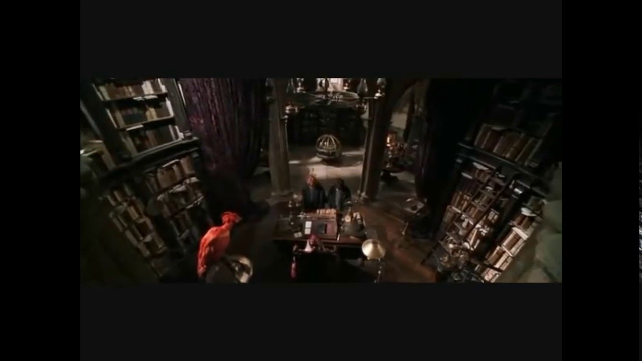 Harry Potter and The Chamber of Secrets | Dumbledore’s office scene ...
