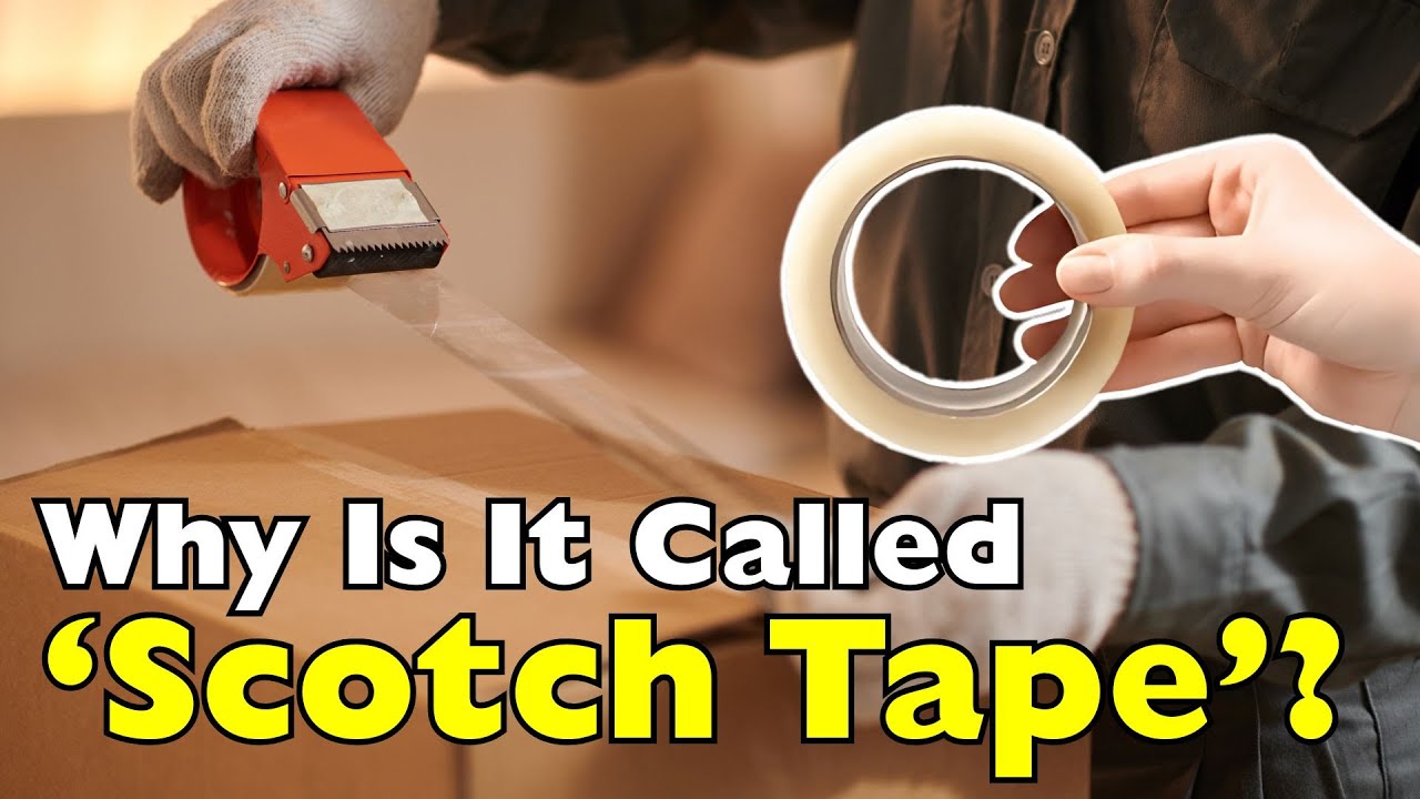 Why Do We Call It 'Scotch Tape'? - YouTube