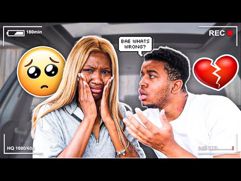 Randomly CRYING Prank On Boyfriend! *CUTE REACTION*