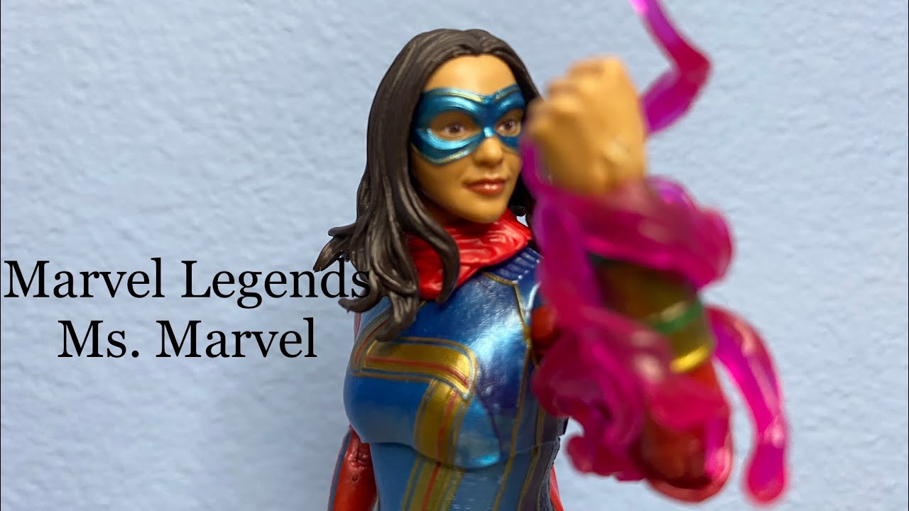 Marvel Legends Ms. Marvel review - YouTube