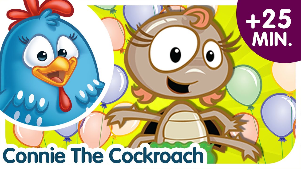 Hindi Nursery Rhymes | कौनि कॉकरोच | Connie The Cockroach | Lottie ...
