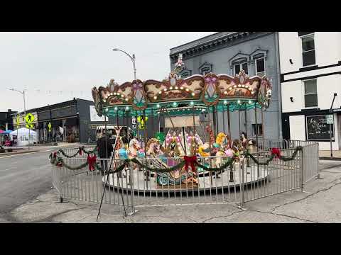 Hi-lite carousel rental bluegrass rides - YouTube