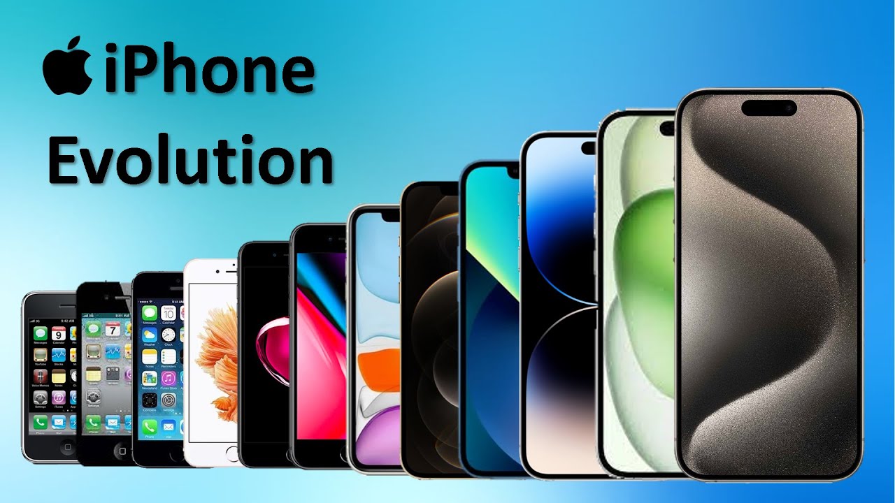 Evolution of iPhone (2007-2023) - YouTube