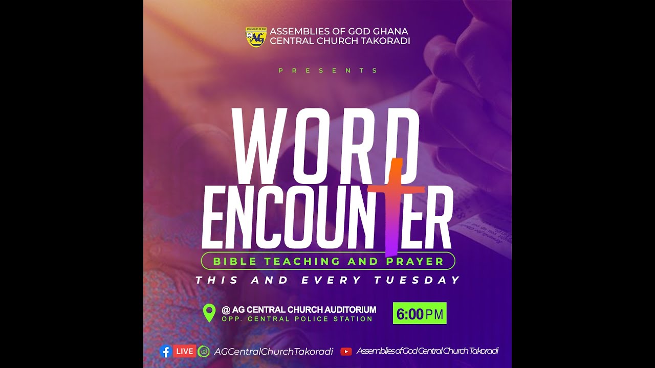 TUESDAY WORD ENCOUNTER - 05/11/2024 - YouTube