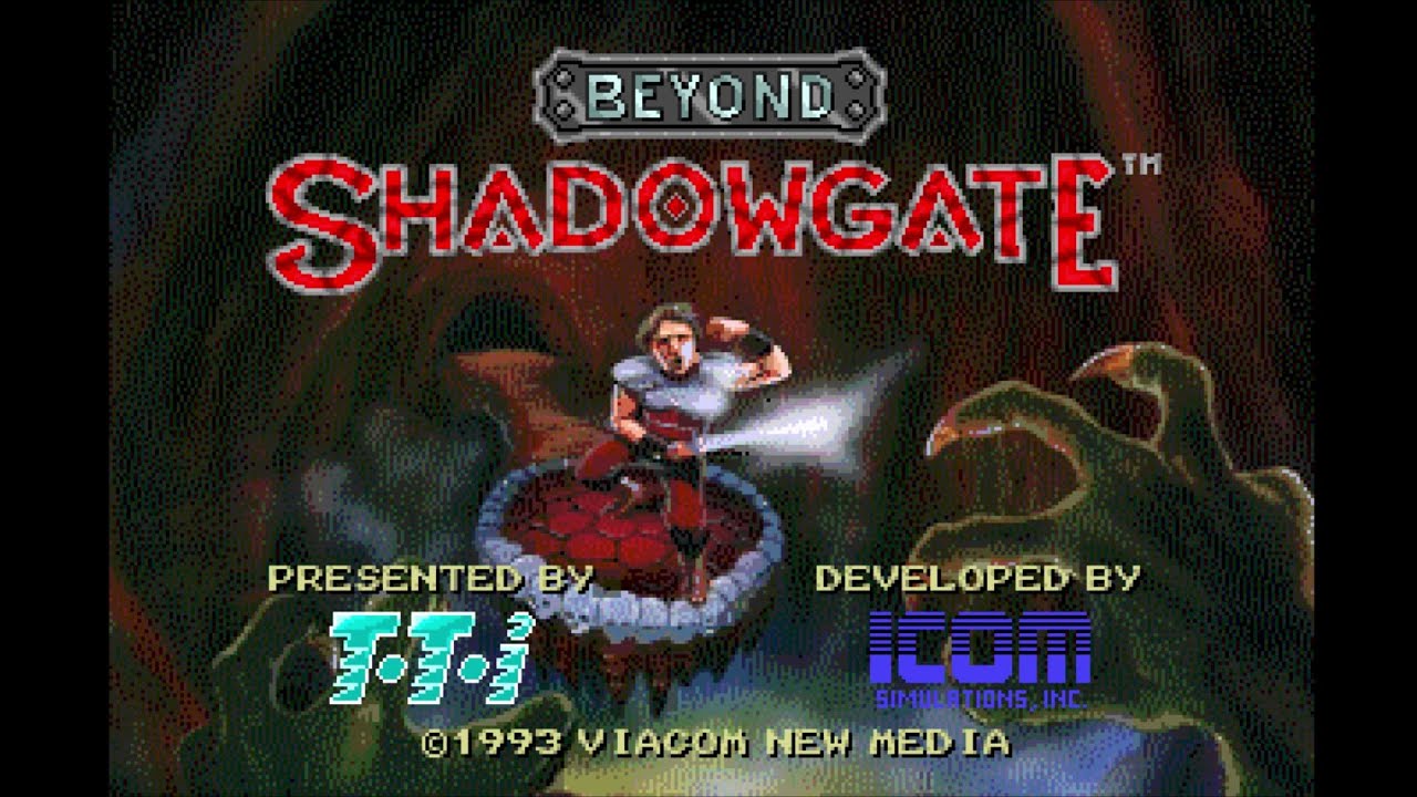 Beyond Shadowgate (PC Engine CD) – Introduction et écran titre (US ...