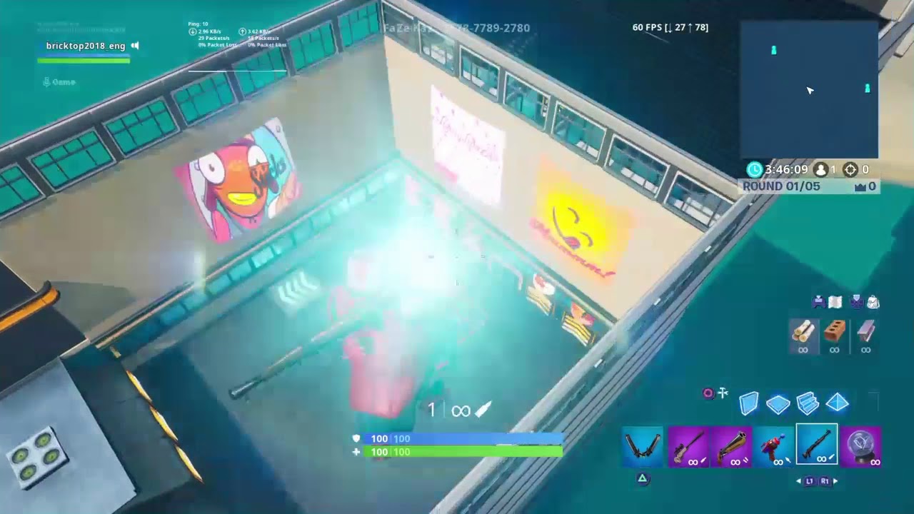 Level 1 Faze Kas trickshot map #kasTS - YouTube