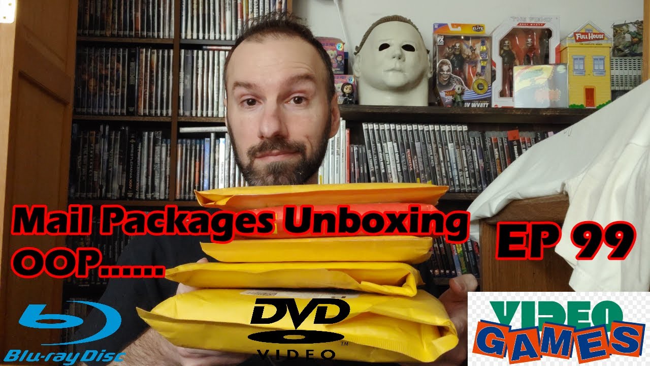 Mail Packages Unboxing OOP Blu Rays DVDs Video Games Episode 99 Movie ...