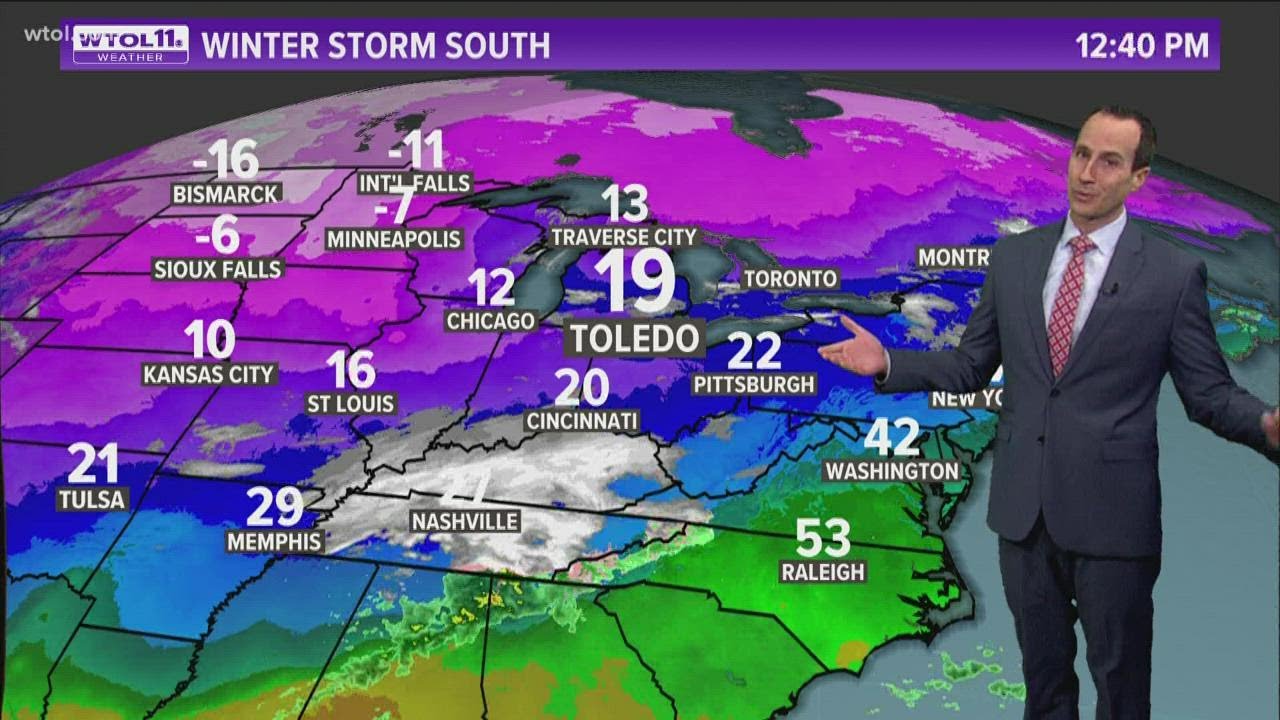 Cold day on Friday with some snow flurries | WTOL 11 Weather - YouTube