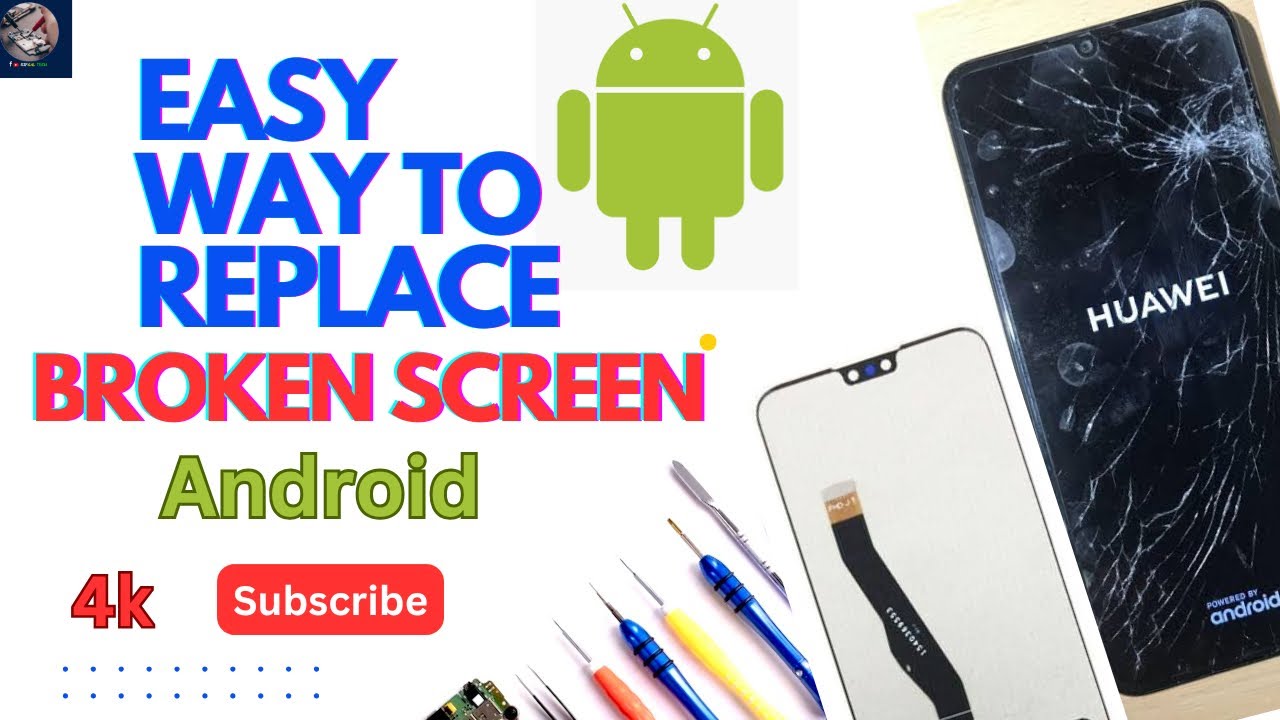 How to Fix a Cracked Phone Screen – Easy DIY Repair for beginners - YouTube