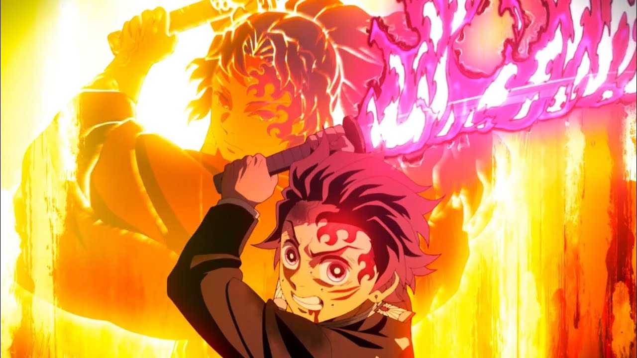 Hinokami Kagura 😈// Demon Slayer // Tanjiro/Yorichi EDIT 🥶 - YouTube