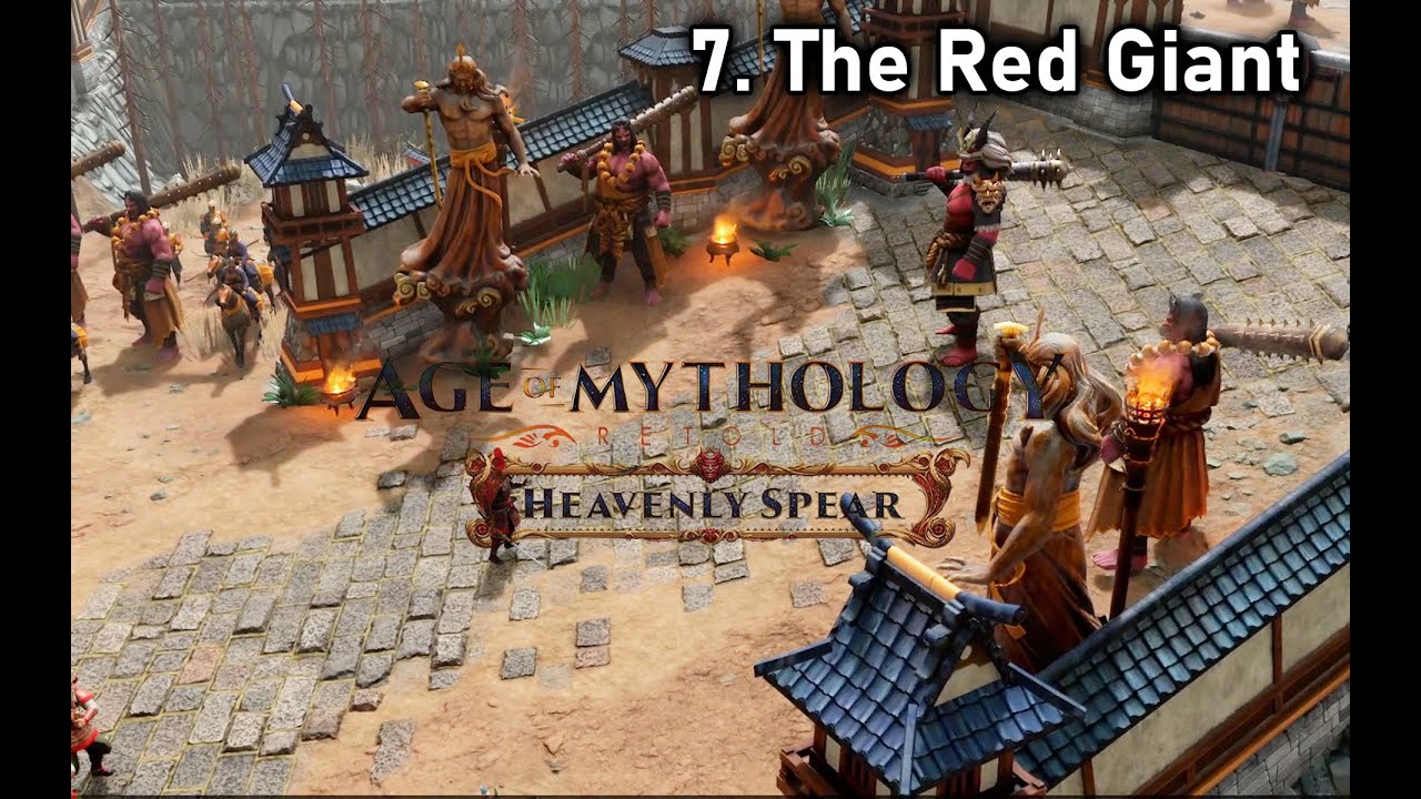 Heavenly Spear (New Japanese) Age of Mythology Retold #07 The Red Giant ...
