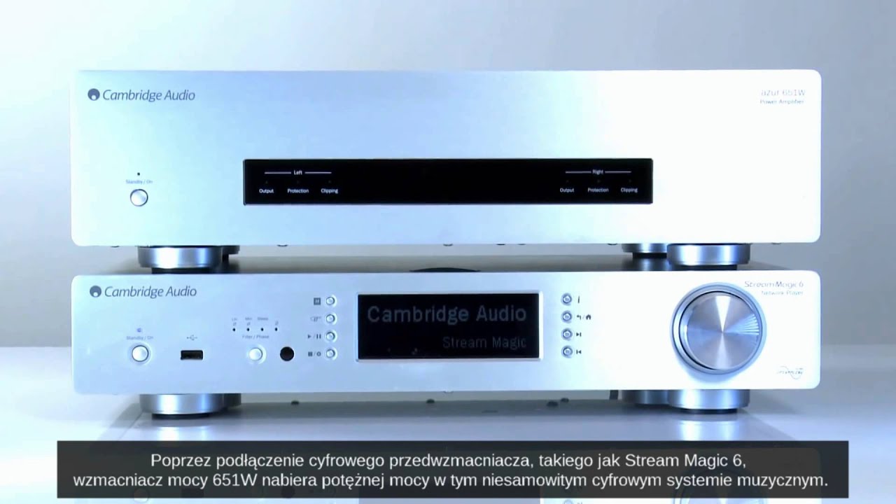 CAMBRIDGE AUDIO Azur 651W KOŃCÓWKA MOCY - YouTube