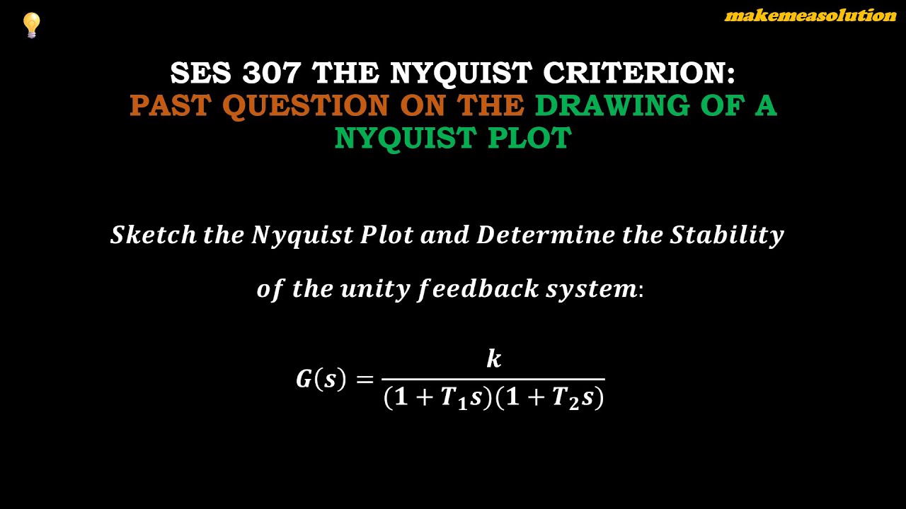 Nyquist Criterion: Part 3 Past Question on Nyquist Plot - YouTube