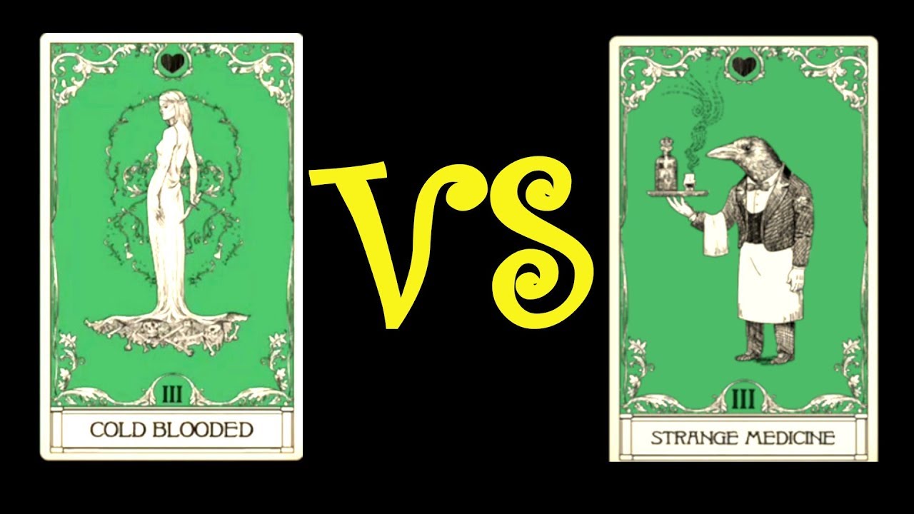 Cold blooded vs Strange medicine rdr2 online ability cards - YouTube