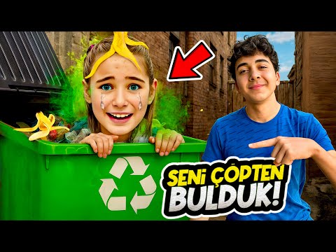 ABİSİ ELİF SİNEME ÇÖPTEN BULDUK DEDİ ‼️ BAKIN NAPTI ?? 