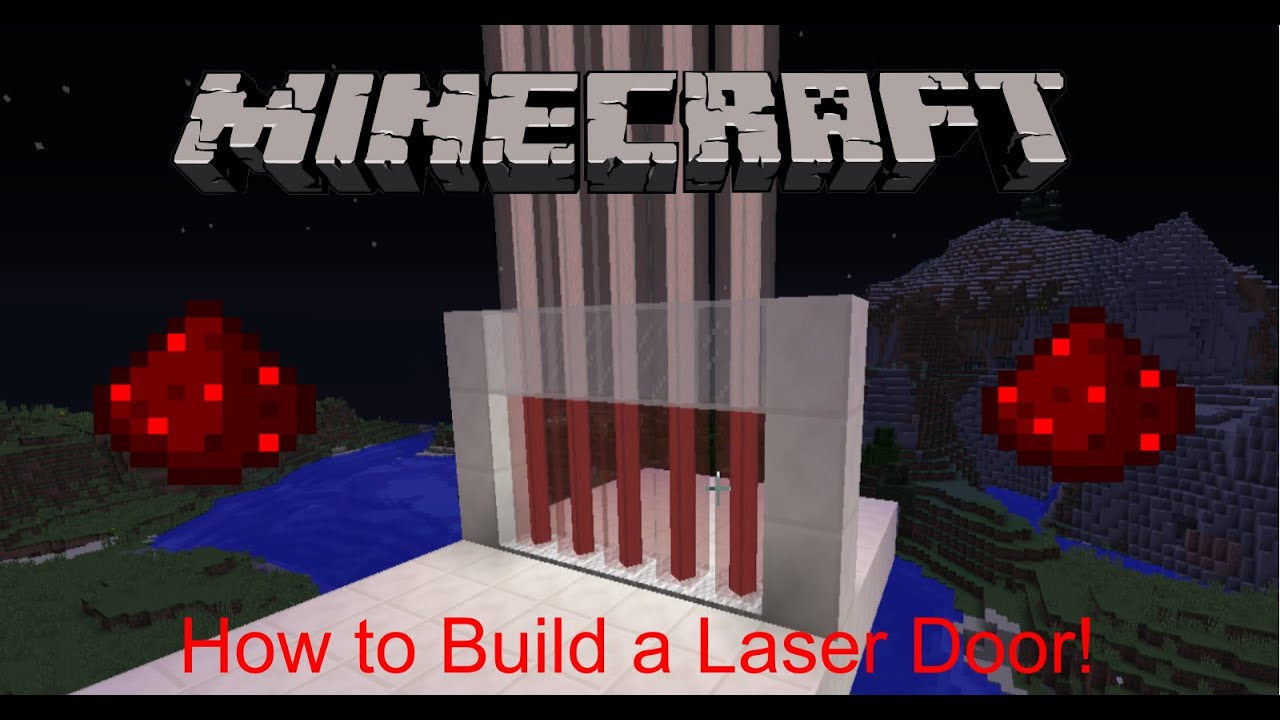Minecraft: Laser Door Tutorial (Quick and Easy) - YouTube