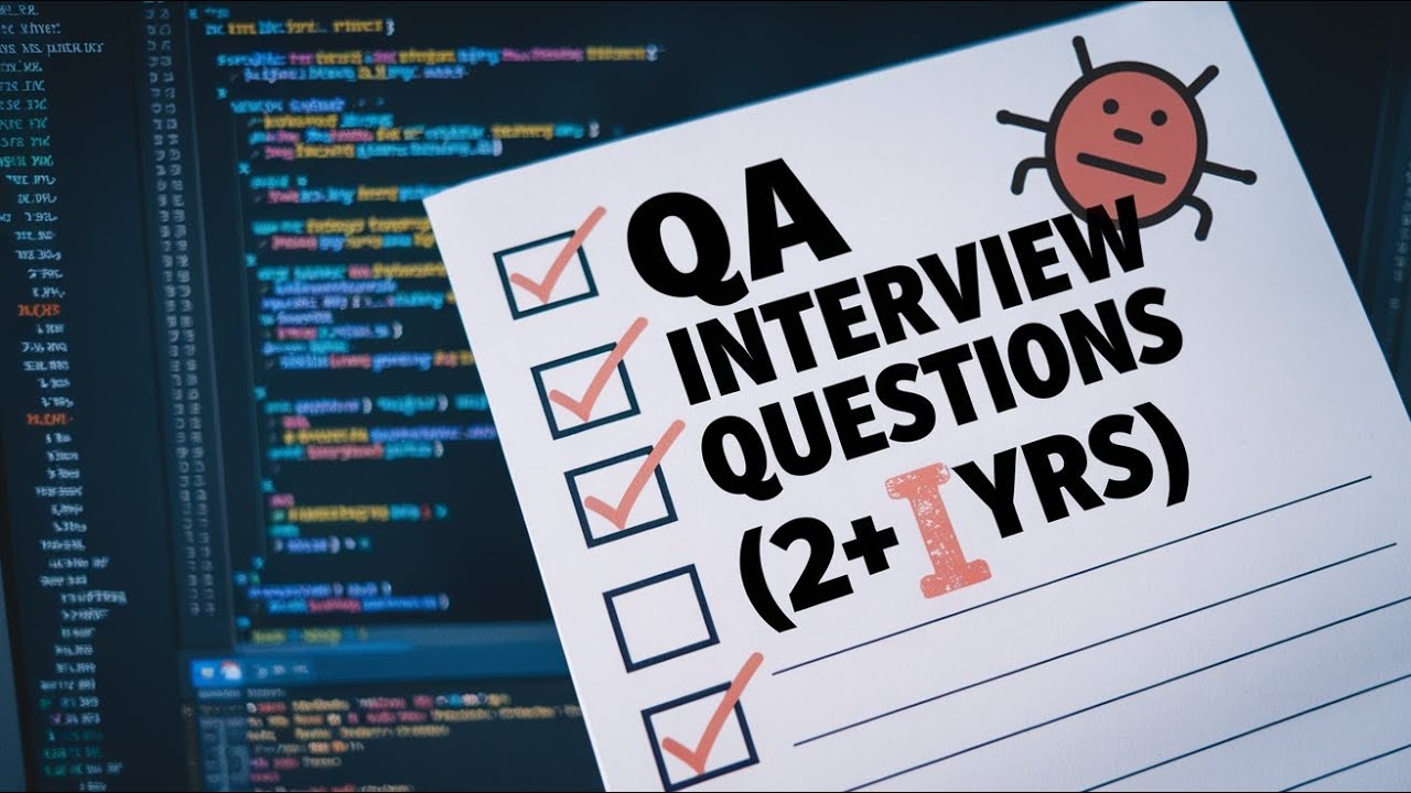 Top Qa Engineer Interview Questions And Answers 2 Years Experience Qaengineer Youtube
