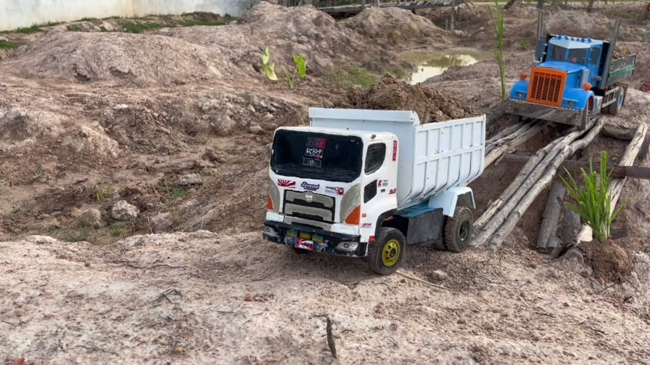 Great Rc Trucks.Rc Dump Truck.Rc Truck Hino 500.Rc Construction.Rc king ...