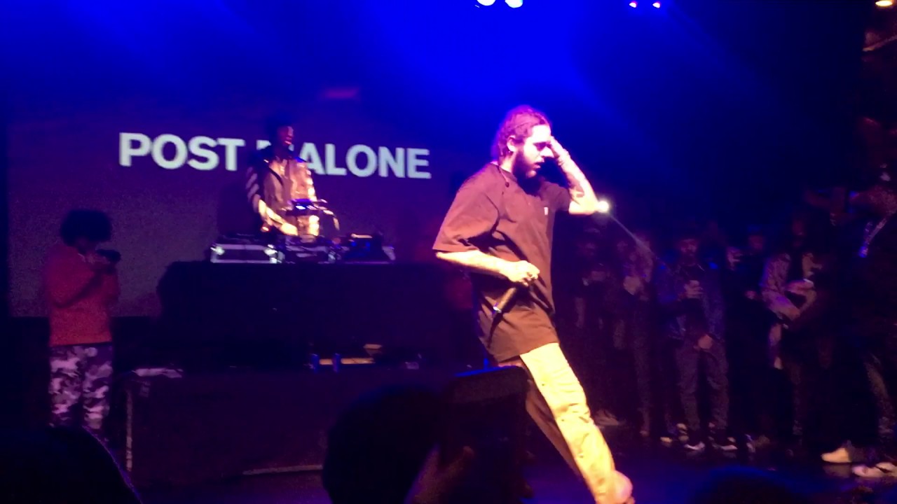 Post Malone Live - Stoney Release Party Live @ Irving Plaza - YouTube