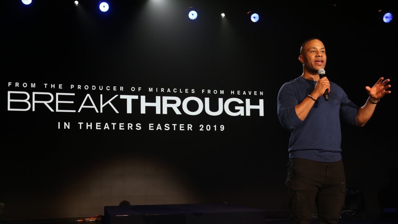 Breakthrough is a 'Real Superhero' Movie, Says Producer DeVon Franklin - YouTube